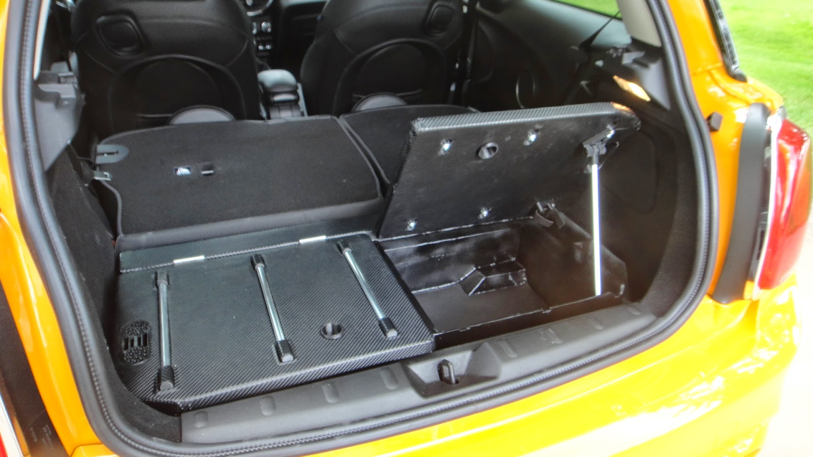 The Tinkers Workshop: 2014 Mini Cooper Rear Storage Box Project