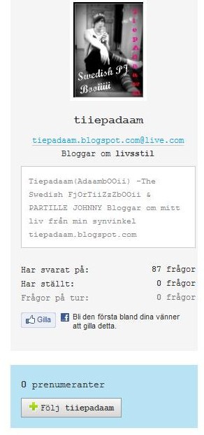 Tiepadaam - swedish famous partille johnny: juni 2011