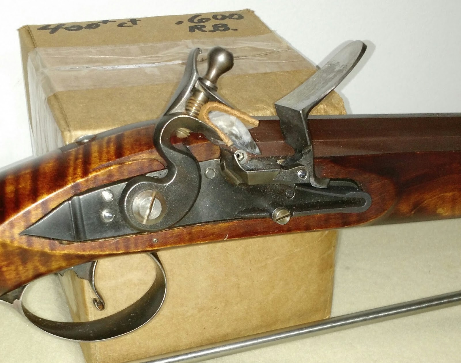 BlackPowderBill's: FS: Matt Avance Flintlock Fowler 62 bore 20 ga Like NEW