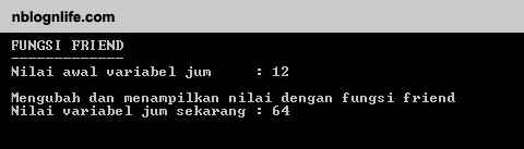 C++ - Mengenal Friend - nblognlife