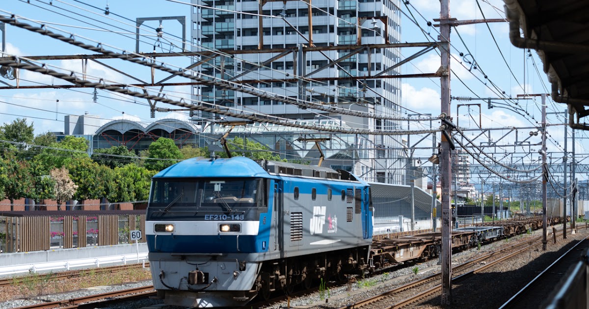 吹田駅 1055レEF210-143