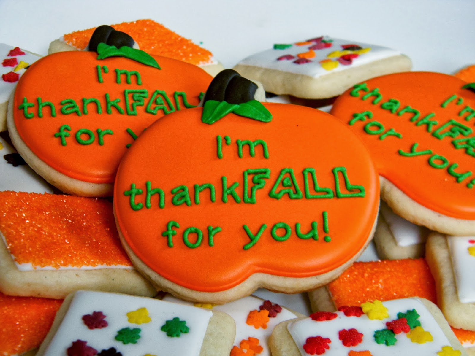 Sweet Melissa's Cookies: ThankFALL for You Cookies