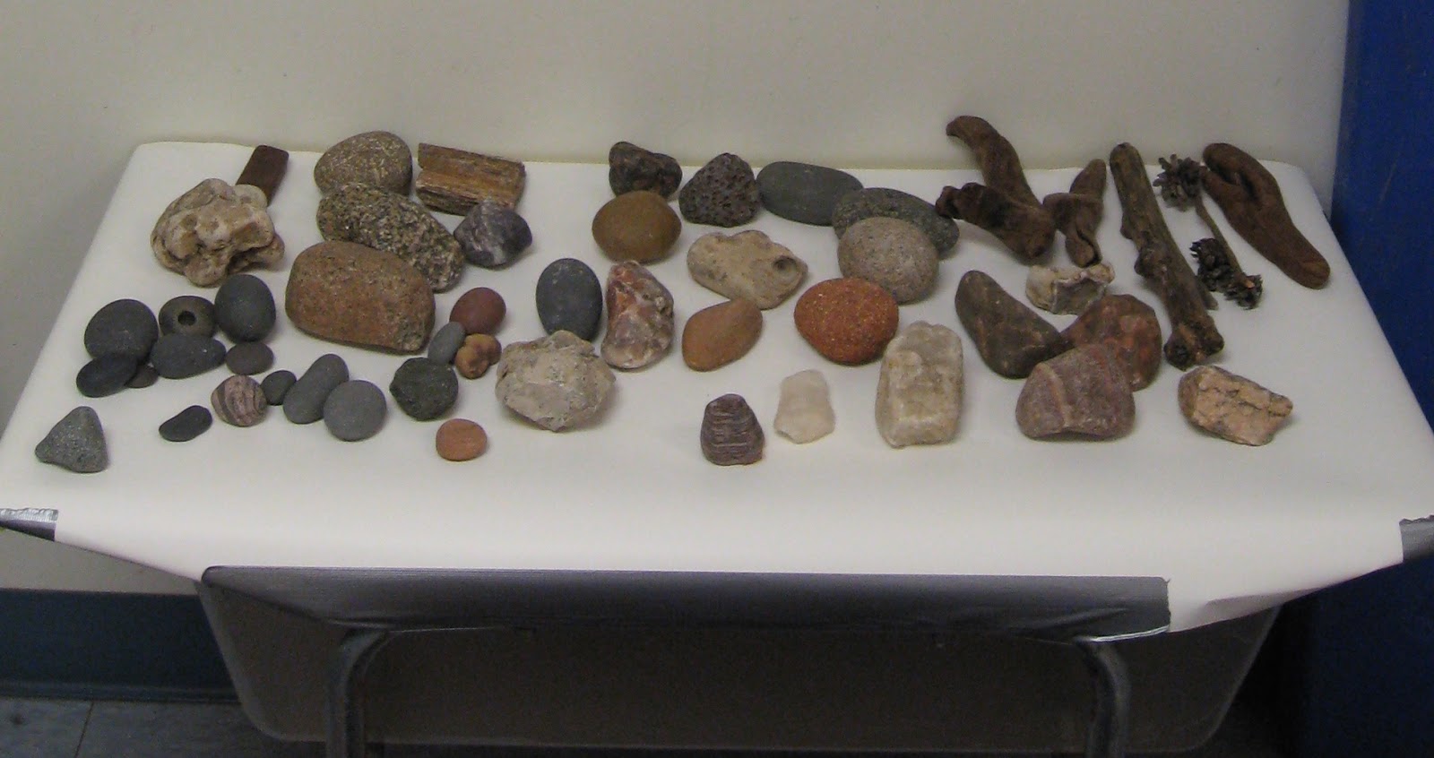 SAND AND WATER TABLES: Rocks