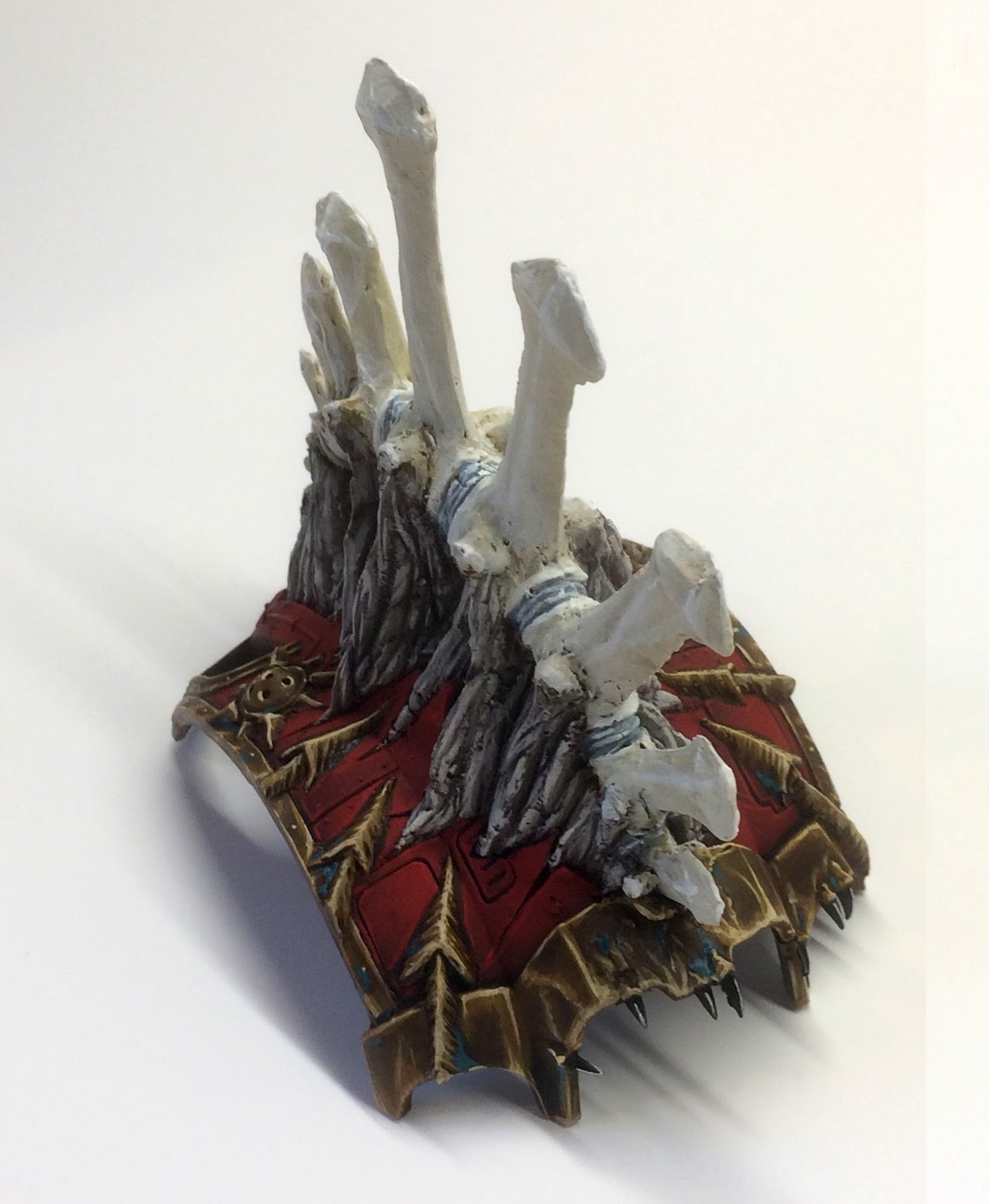 Bluewarp studios: Daemon Knight of Khorne - Chaos Knight Conversion ...