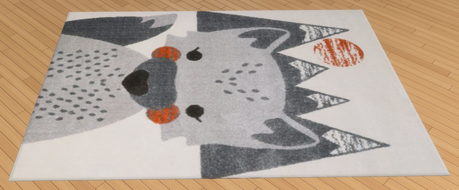 Kids Rugs. Sims 4 Custom Content.
