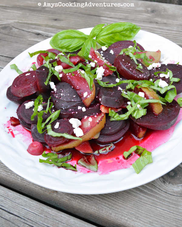 Roasted Beet & Apple Salad #appleweek