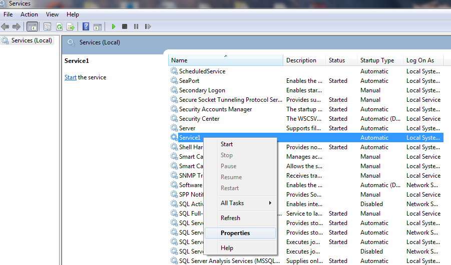 The Service on local computer started and then stopped Problum | A to Z