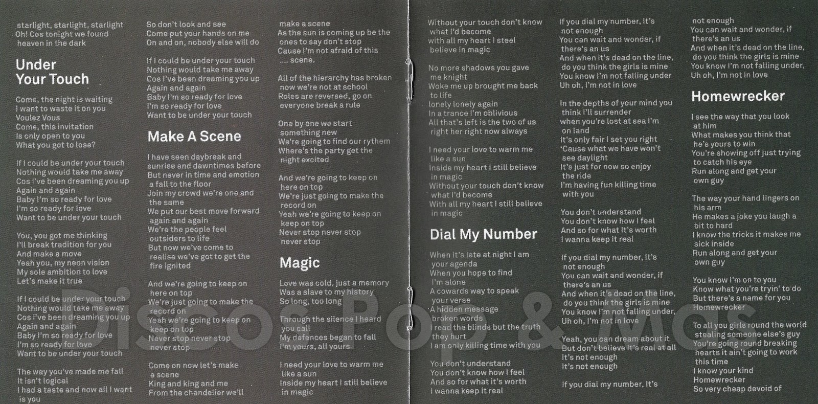Discos Pop & Mas: Sophie Ellis-Bextor - Make a Scene Discos Pop & Mas: Sophie Ellis-Bextor - Make a Scene