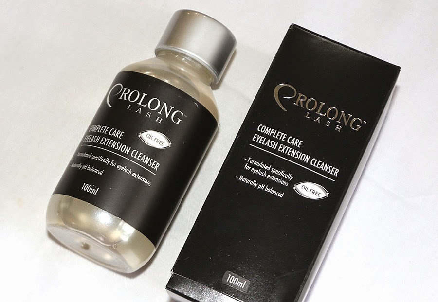 Jordy's Beauty Spot: PROLONG LASH EYELASH EXTENSION CLEANSER