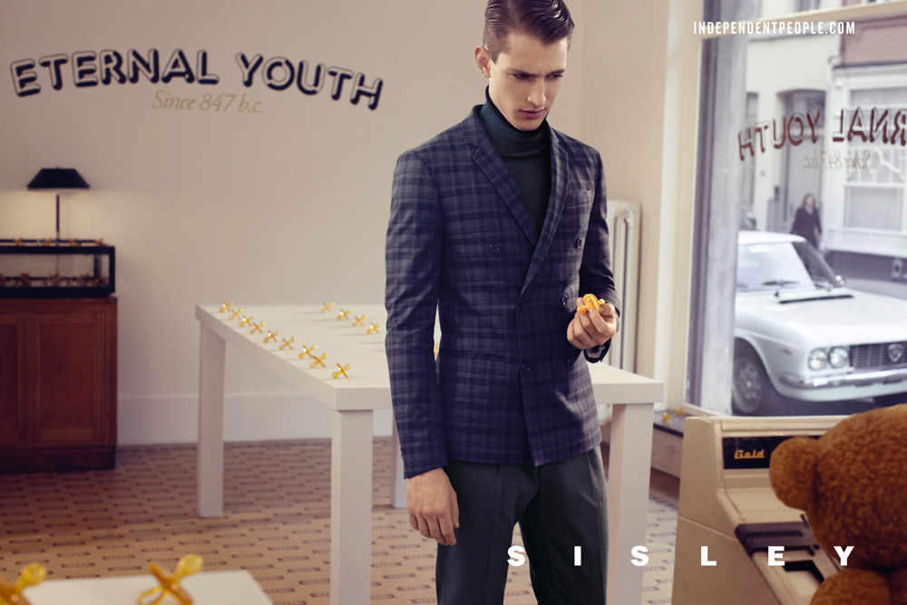 Ad Campaign: Sisley F/W 12.13: Independent People by Kurt Stallaert
