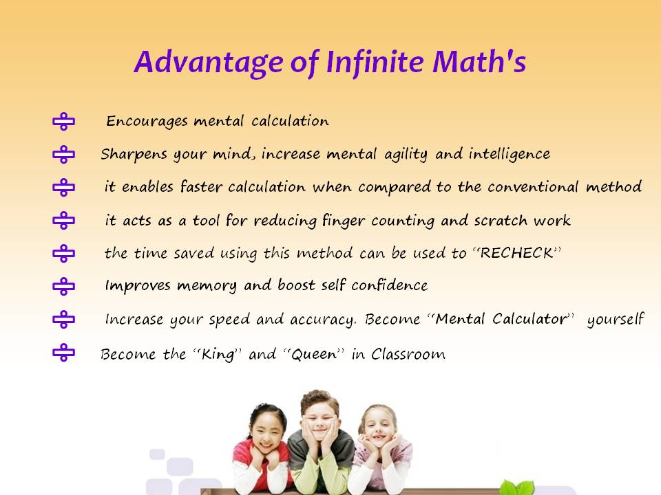 Infinite Math Our Programme