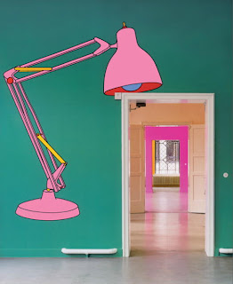 steve_brown_art: Michael Craig-Martin's Alphabet at Seale-Hayne