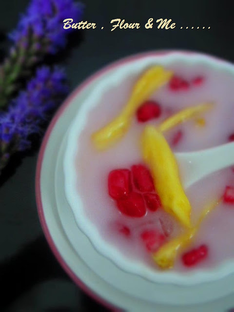 Butter . Flour & Me 爱的心灵之约: 泰式甜品 - Tub Tim Krob