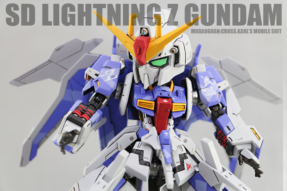 GUNDAM GUY: SD Lightning Z Gundam - Custom Build
