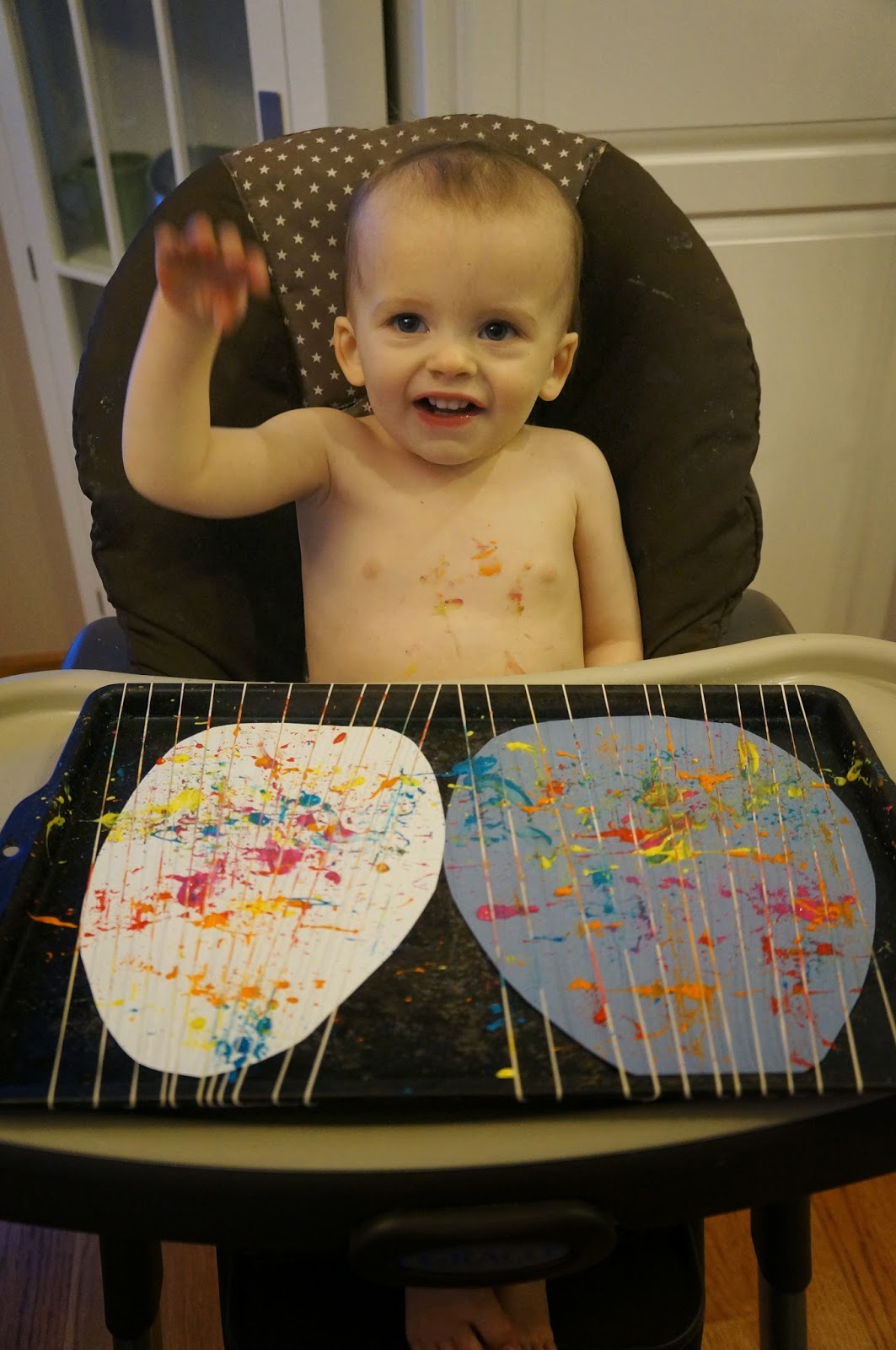 Something Yummy for your Tummy!!: Rubber Band Snapping Art