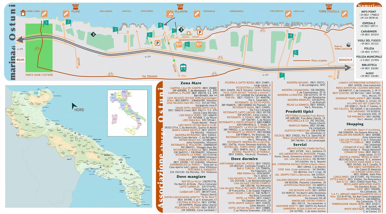 Serena Bagnardi Artbook: Ostuni Map