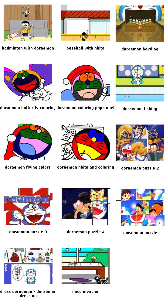 Doraemon Games - Doraemon Cartoon Episodes, movie, video, games, Download