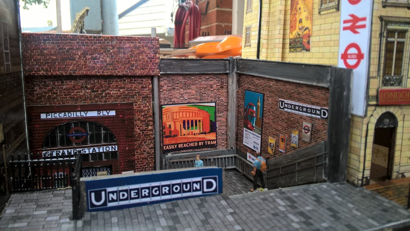 Underground train models