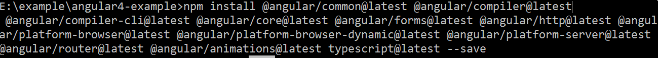 Create Your First Angular 4 Application Using Angular Cli Coding Defined 8841