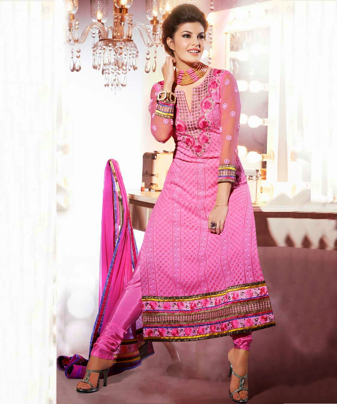 Indian Readymade Suits 2013-2014 | Latest Colorful Embroidered Dresses ...