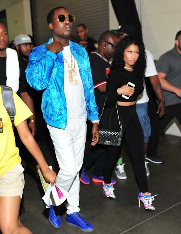 Kemi Online ♥ Nicki Minaj At Hot 1079s Birthday Bash In Christian Louboutin Boltinas