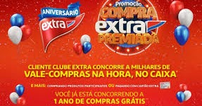 Promoção Extra Compra Premiada - Concorra a milhares de vale-compras e ...