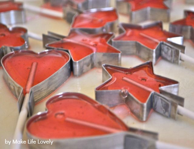 How to Make Easy Homemade Suckers - Make Life Lovely