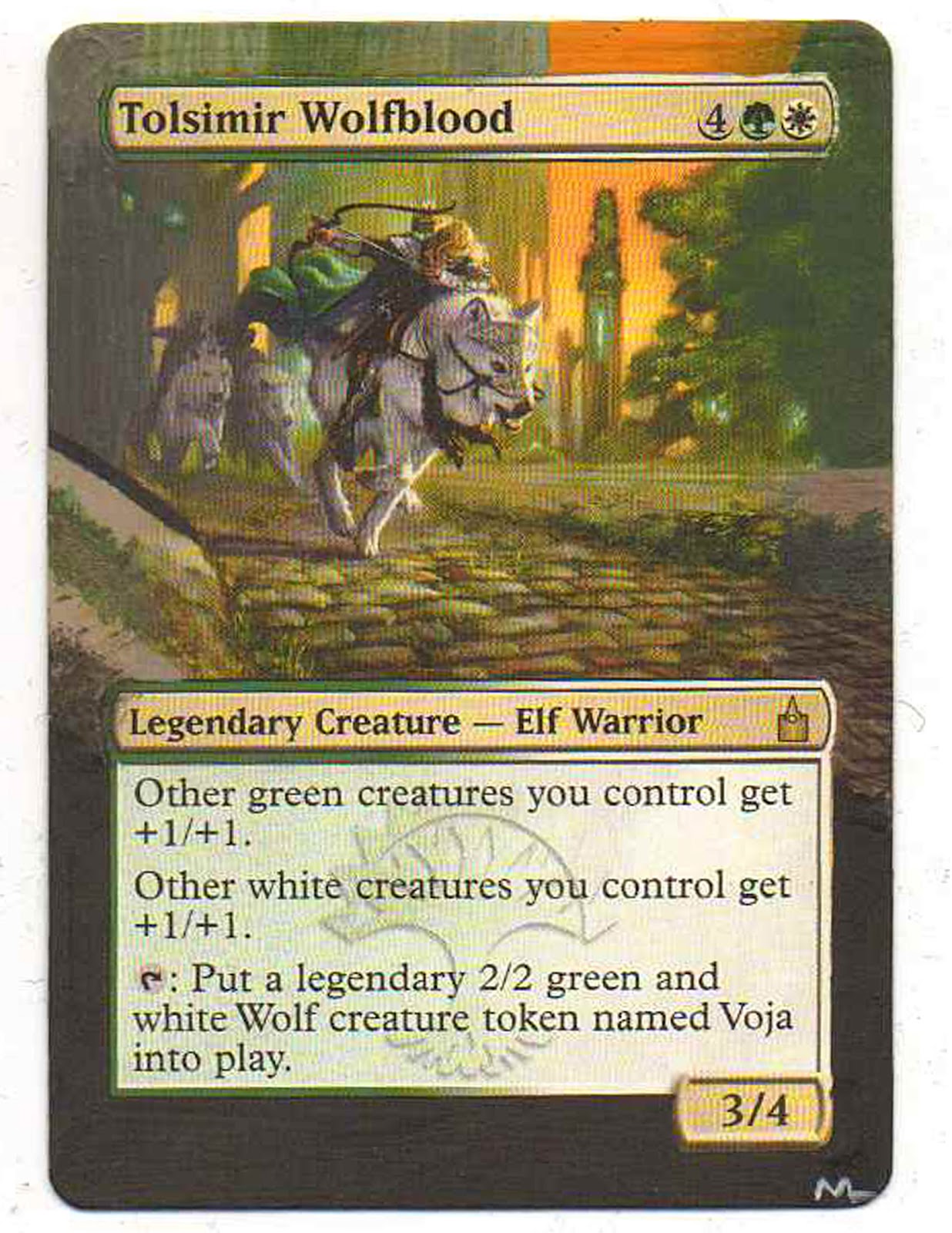 Magic: the Paintering: Sliver Legion and Tolsimir Wolfblood