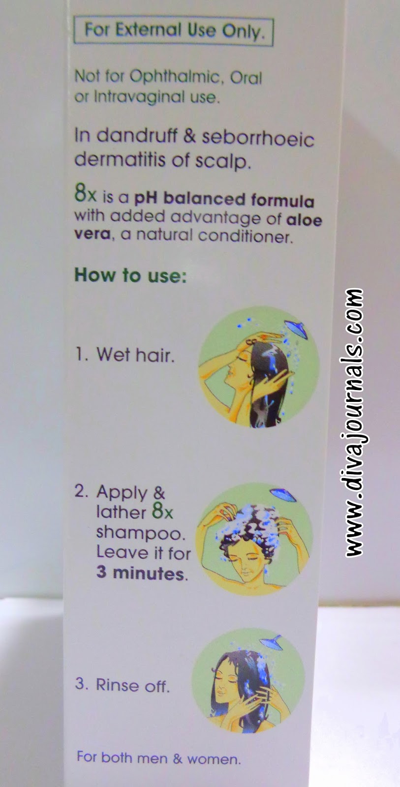 Cipla 8X Anti-Dandruff Shampoo Review - Diva Journals