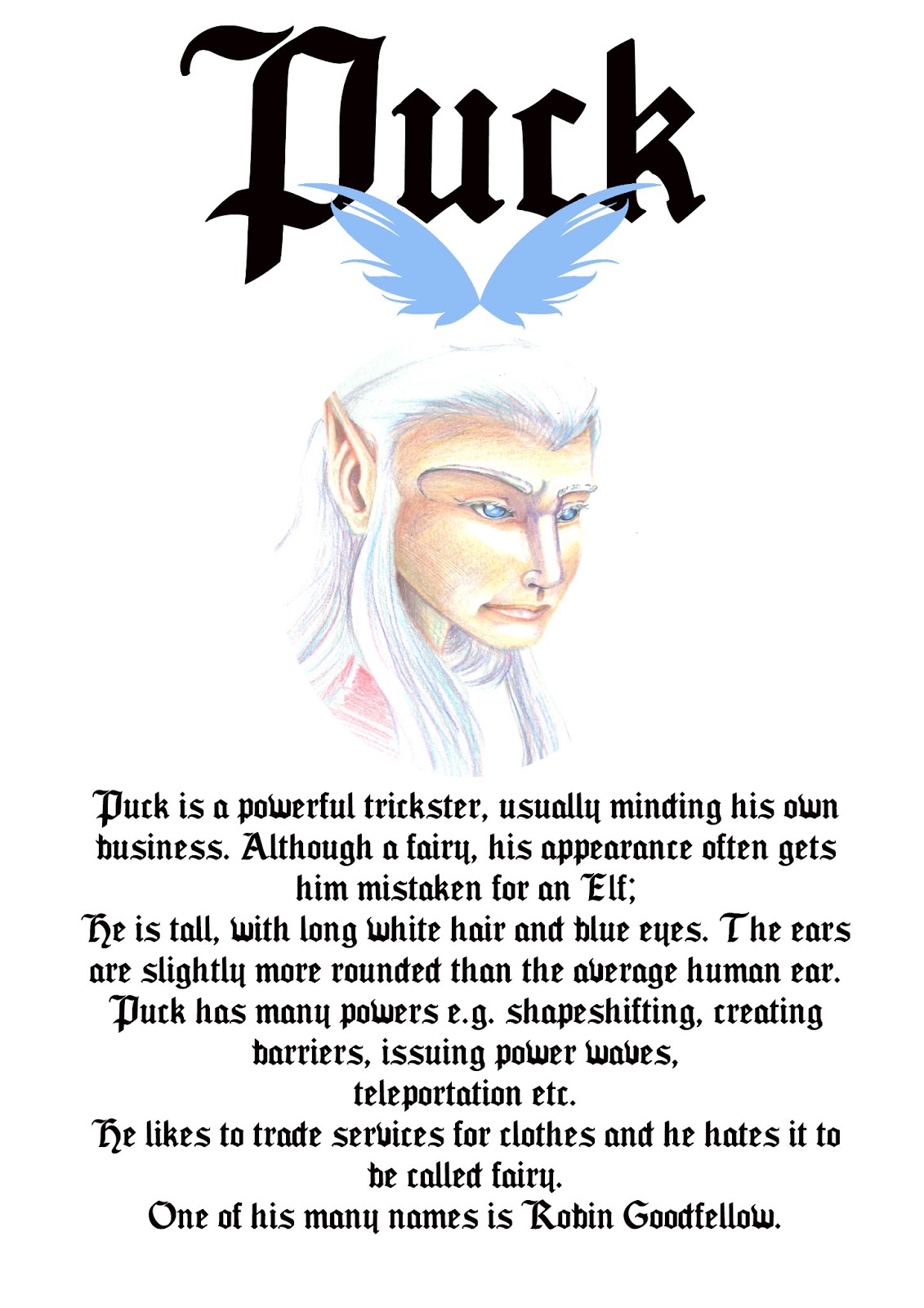 Book Of Shadows Pages: 01/15/13