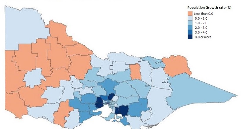 The demog blog: Population growth in Victoria - from slow growth to ...