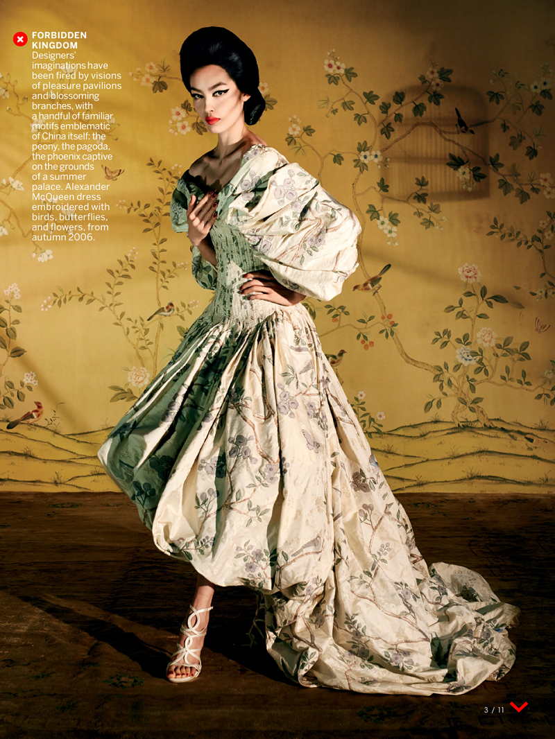 ASIAN MODELS BLOG: EDITORIAL: Sun Fei Fei in US Vogue, May 2015