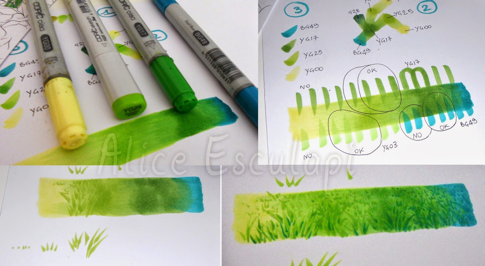 Copic Italia: Tutorial - Texture 01