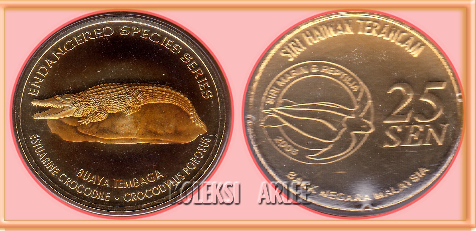 Koleksi Matawang Dan Syiling Arlee: SYILING PERINGATAN (HAIWAN DAN ...