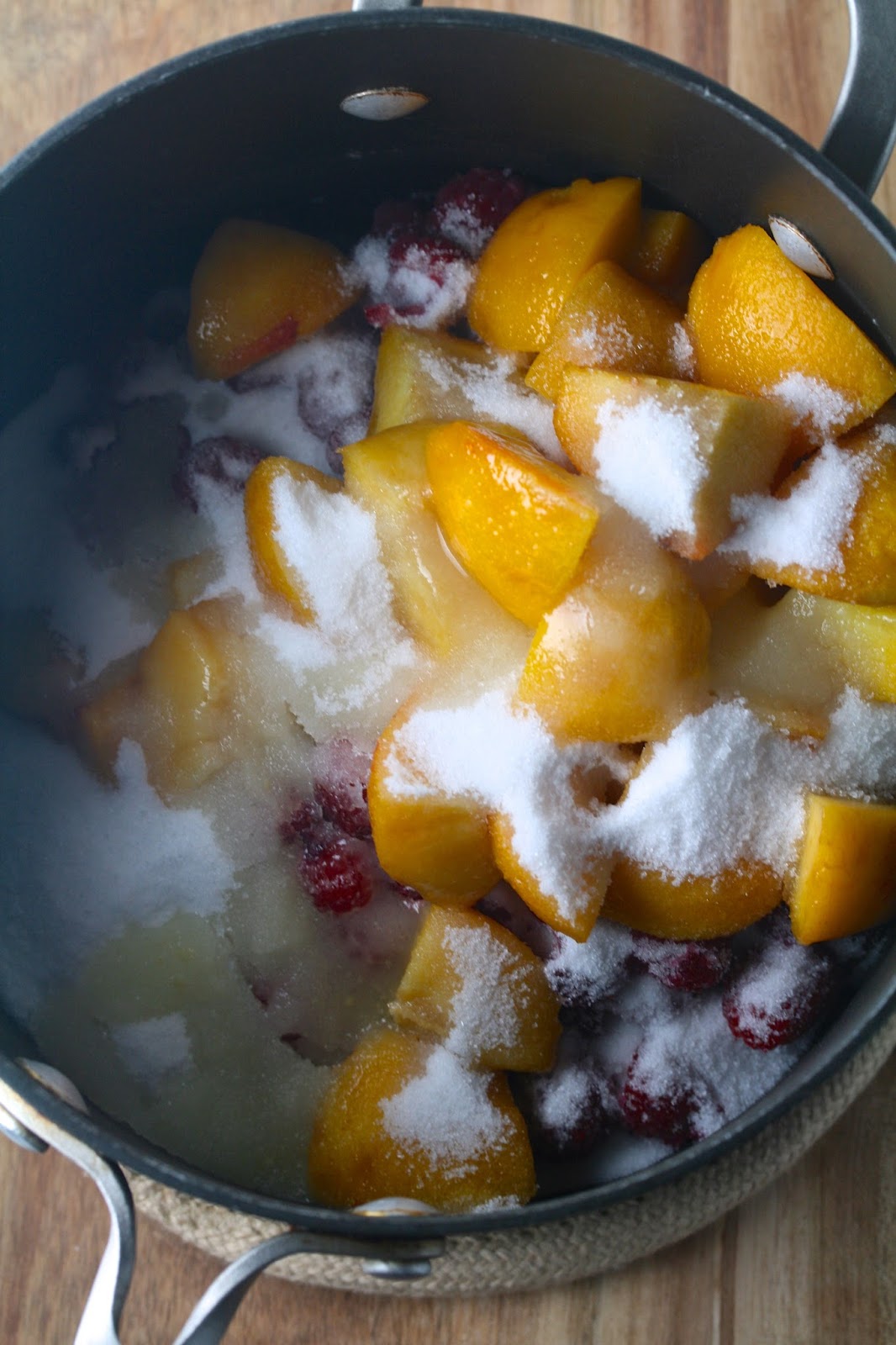 Oregon Transplant: Raspberry Peach Jam