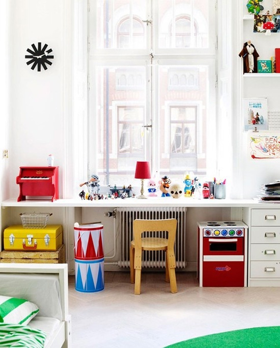 belle maison: Kids Spaces: Playroom / Workroom Inspiration