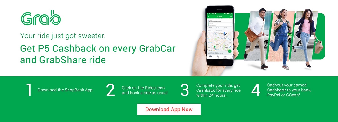 ShopBack Cashback Rewards Now Available to GRAB Riders Nationwide ...