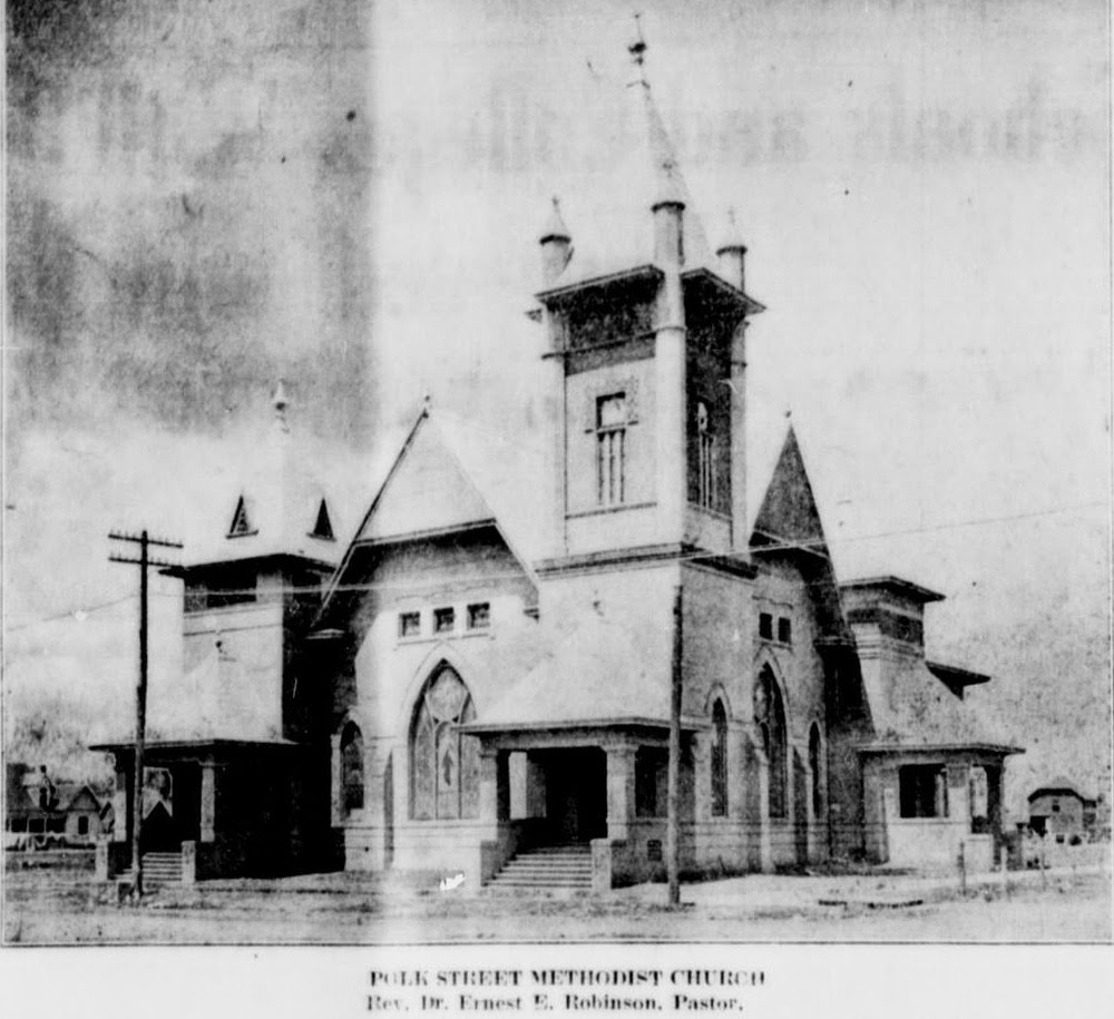 History of Amarillo, Texas: Polk Street Methodist Church