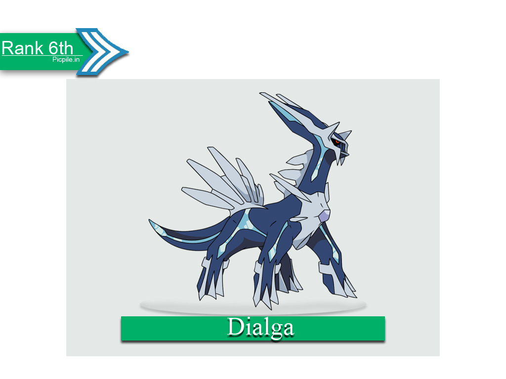 Dialga Pokémon Images Rank 6th - Abilities, attacks and Species