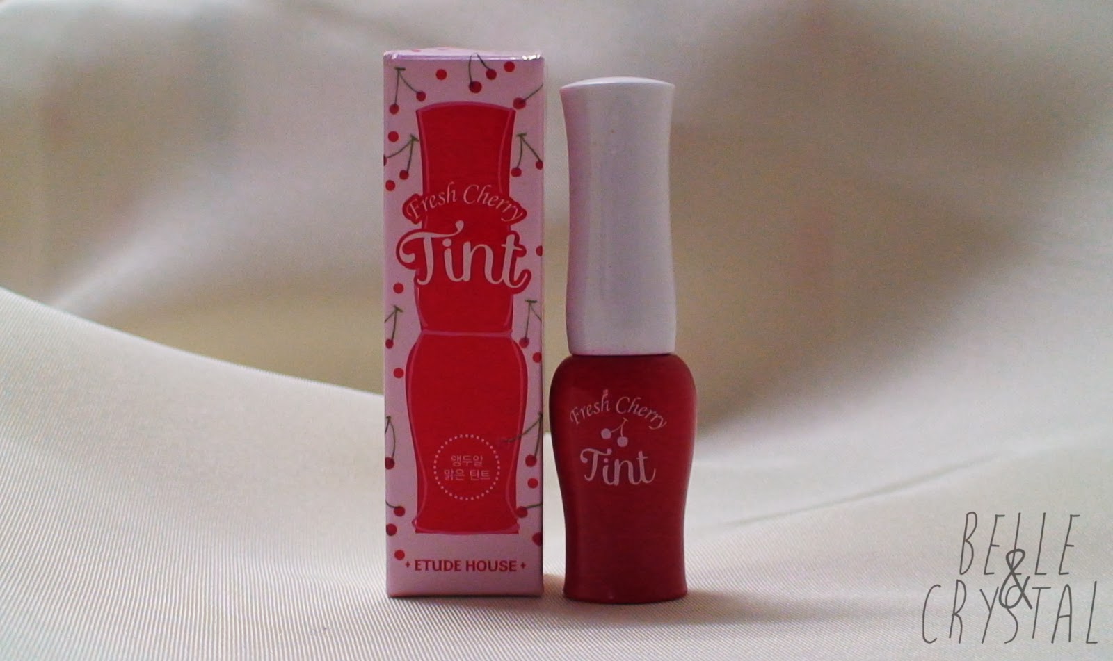 Belle & Crystal: Etude House Fresh Cherry Tint in Cherry Red (RD301) Review
