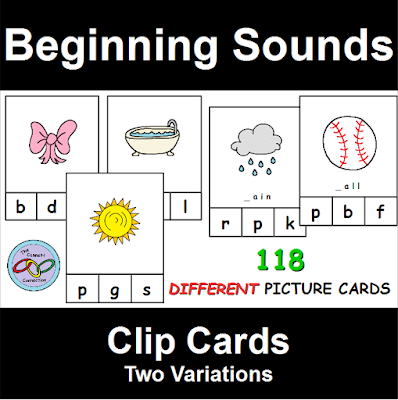Beginning Sound Games - Center Bundle