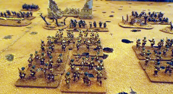 Tom's Toy Soldiers: Square Bashing British v Germans