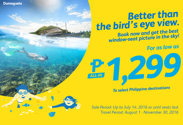 Piso Fare and Promo Flights: Cebu Pacific Air Promo Fare 2016-2017