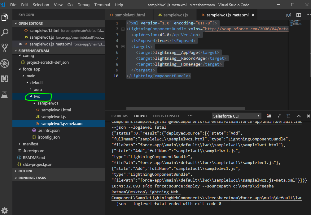 Lightning Web Componentlwc Setup And Example Component