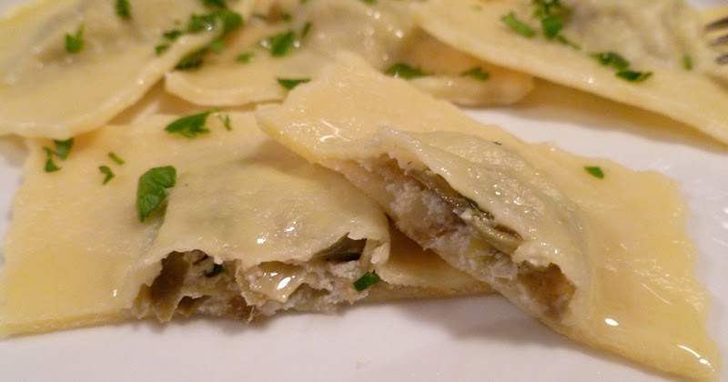 37 Cooks: Roasted Artichoke Ravioli