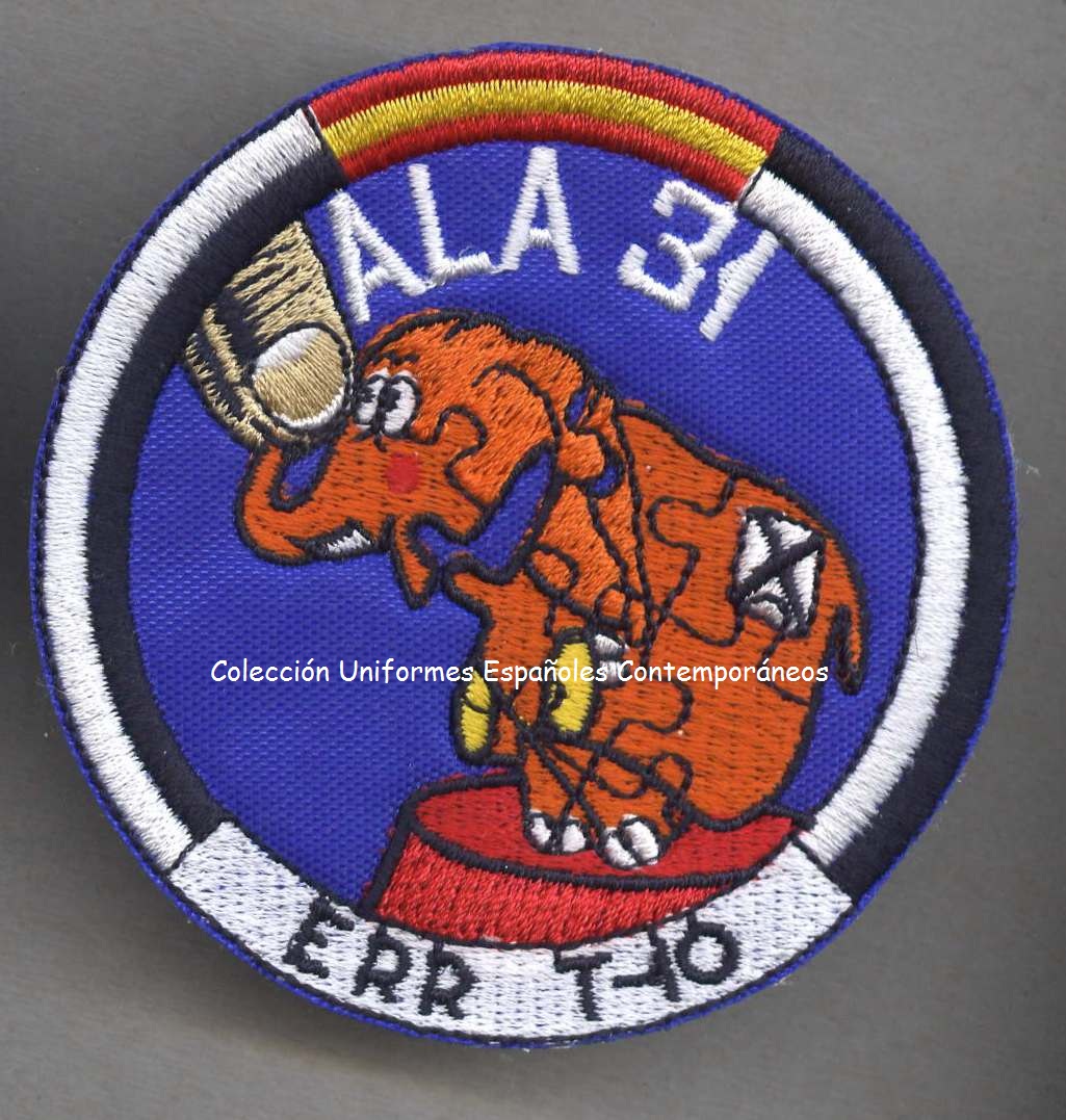 Uniformes españoles contemporáneos del ejército español: ALA 31 DEL ...