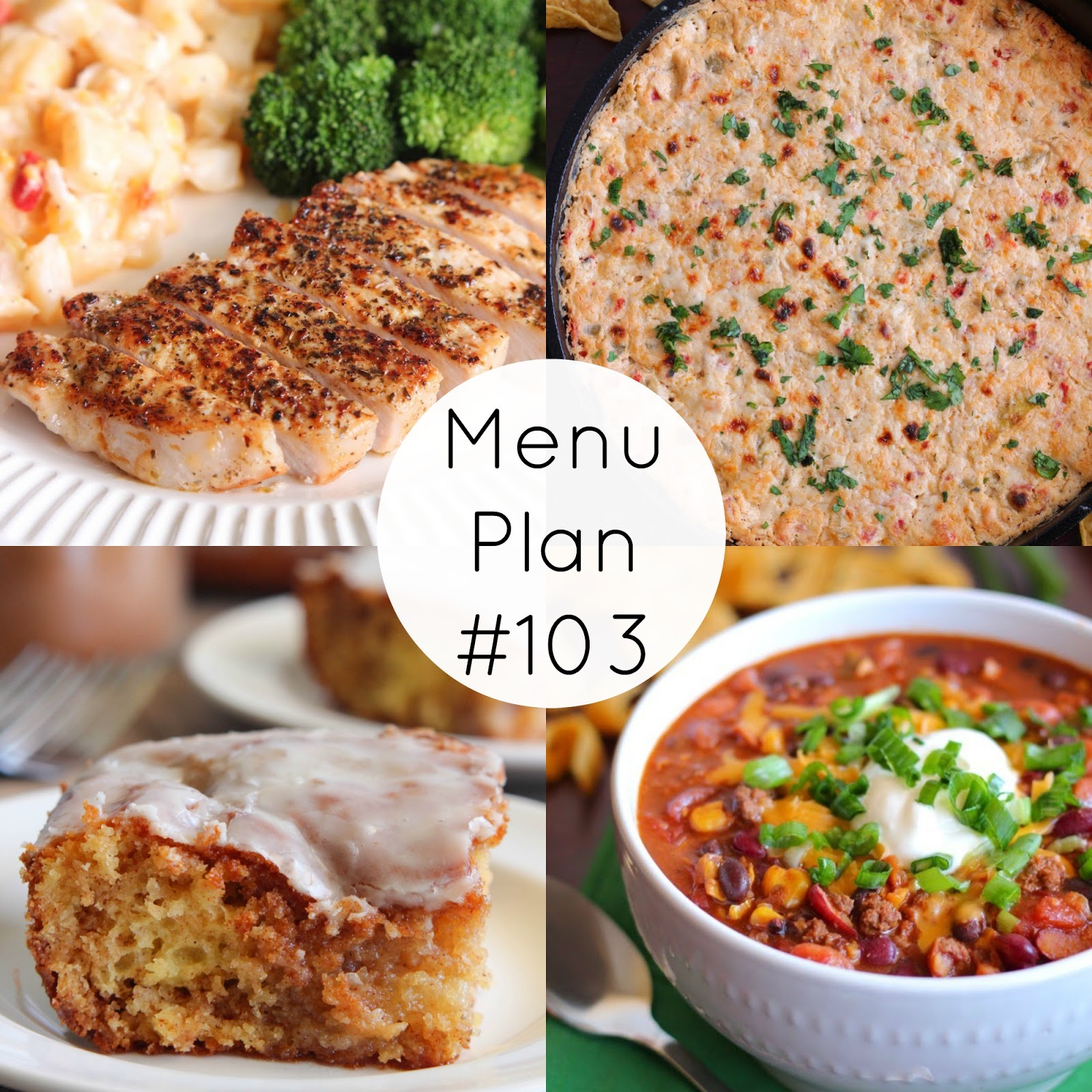Eat Cake For Dinner: Menu Plan Saturday #103