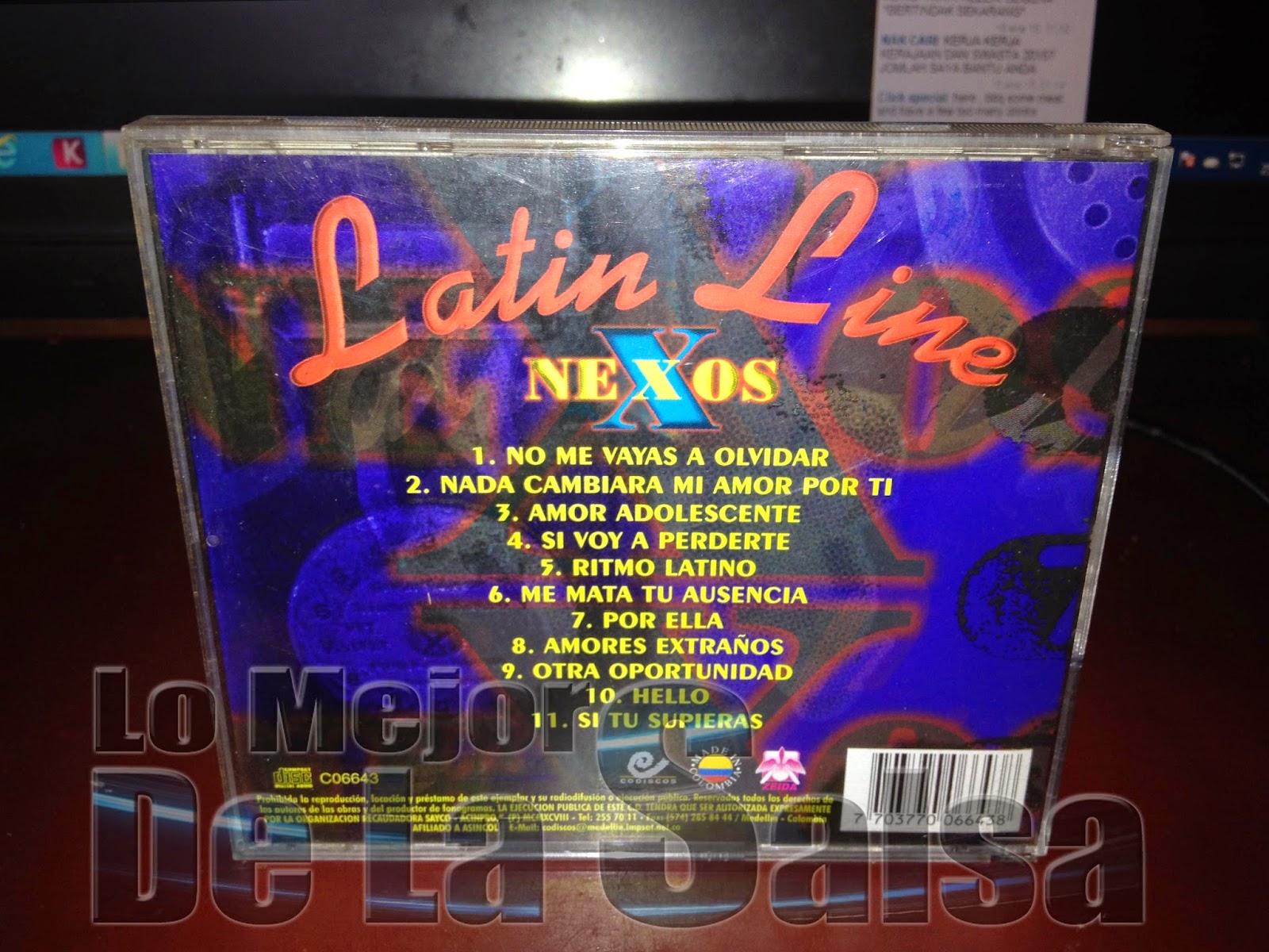 Lo Mejor de La salsa: Latin Line - Nexos - 2002