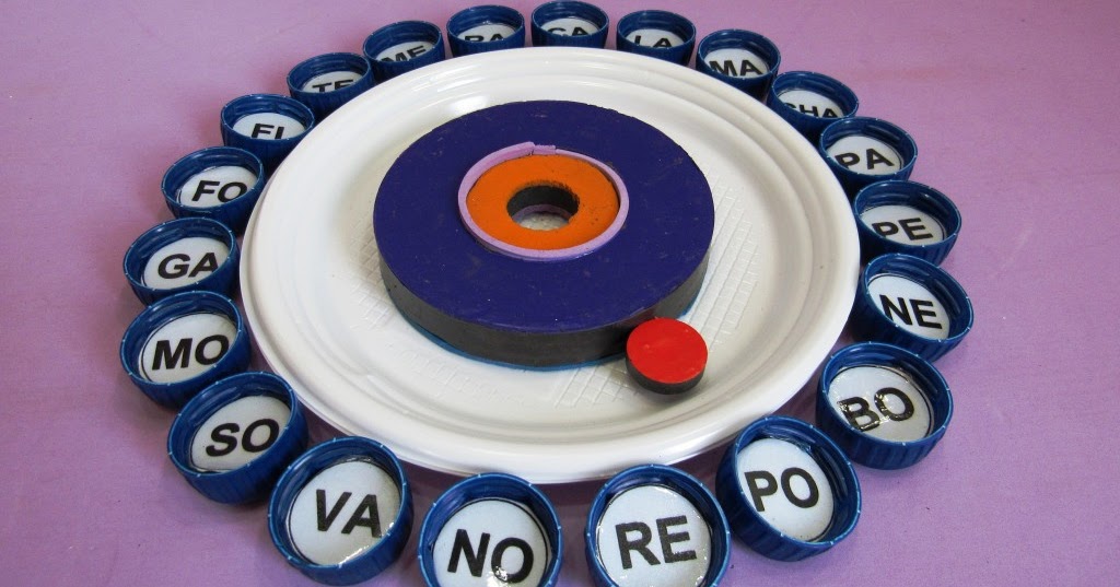 A ARTE DE APRENDER BRINCANDO: COMO FAZER A ROLETA MAGNÉTICA RECICLADA