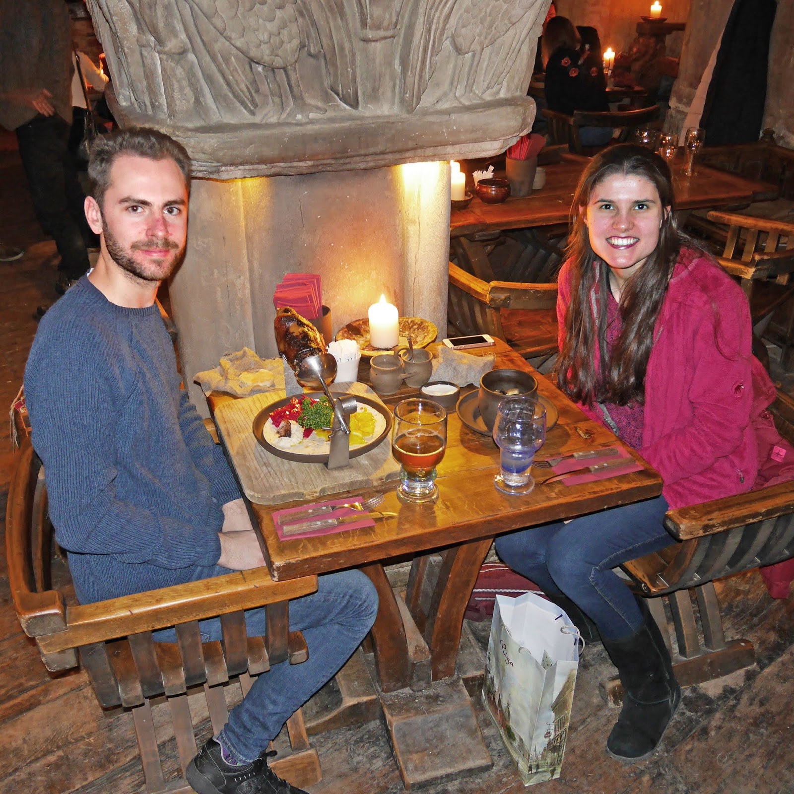 Rozengrāls Medieval Restaurant in Riga - Kat Masterson